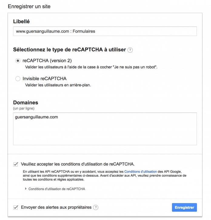 Installer Google reCaptcha sur WordPress - Guillaume Guersan