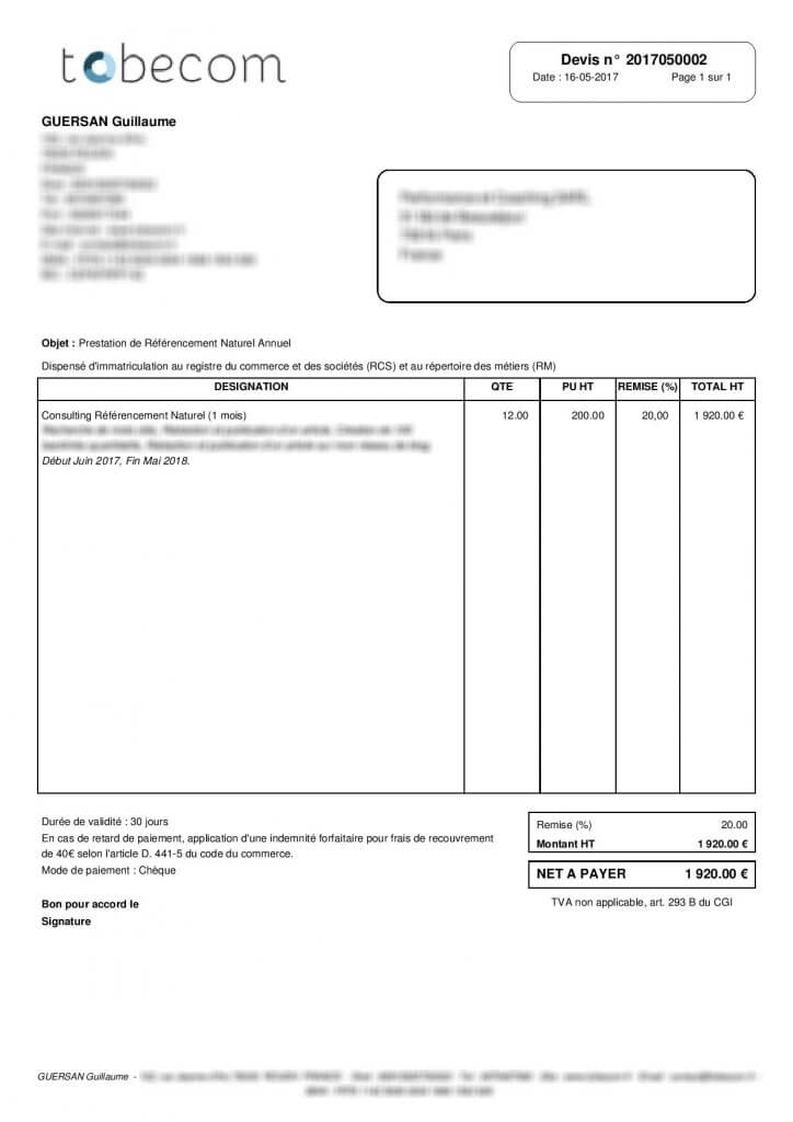 Mon avis sur MyAE.fr : Logiciel de facturation pour l'Auto Entrepreneur