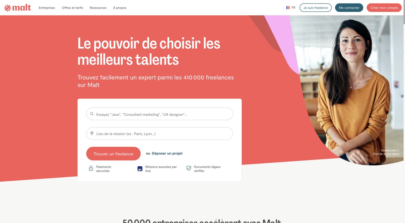 Présentation, test et avis de la plateforme de Freelance Malt (ex Hopwork)