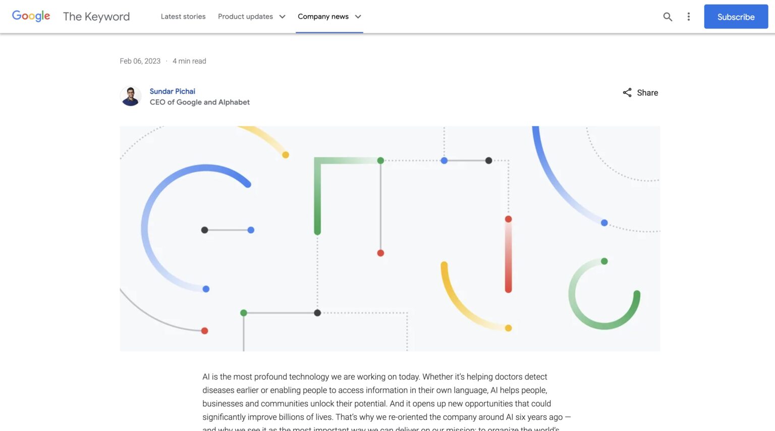 Google Bard : présentation du Chatbot de Google